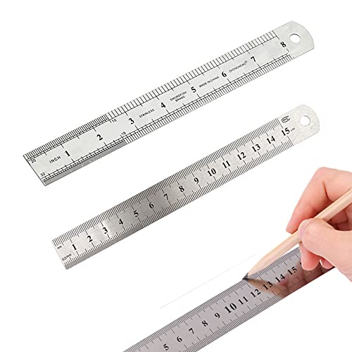Stainless Steel Ruler Engineering Ruler Metal Rule Precision Rule Kit ...