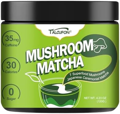 Amazon.com: RYZE Mushroom Matcha, USDA Organic with 6 Adaptogenic ...