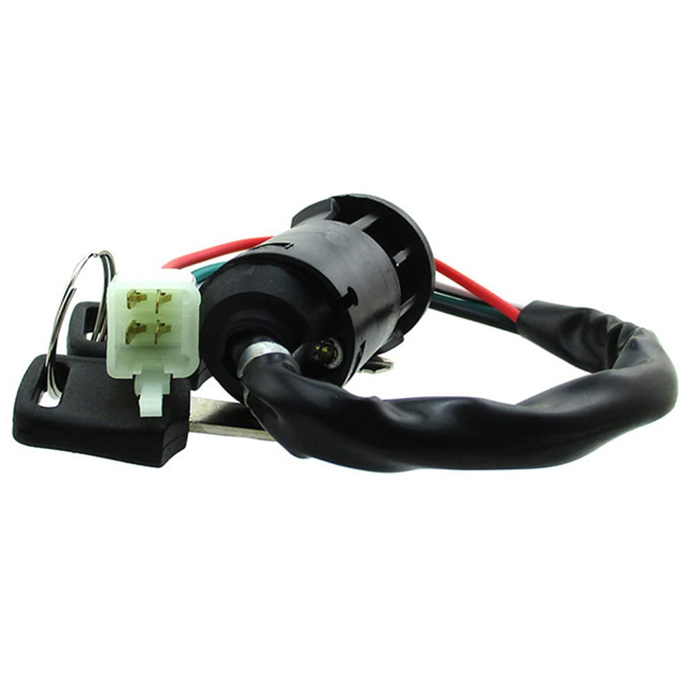 Ignition Key Switch 4 Wire Male Pin Plug For 50cc | Desertcart GB