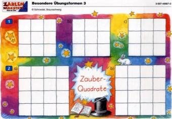 Zahlenwerkstatt - Welt der Zahl: Foliierte Karten: Übungsformen zur ...