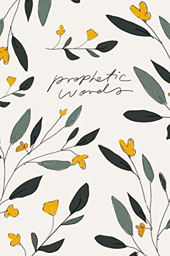 Prophetic Words: Journal: Wait, Jenessa: 9781070702117: Amazon.com: Books