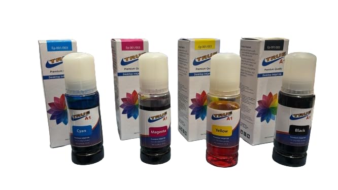 TRUE A1 003 Compatible Refill Ink for Epson L3110, L3150, L3250, L3252 ...