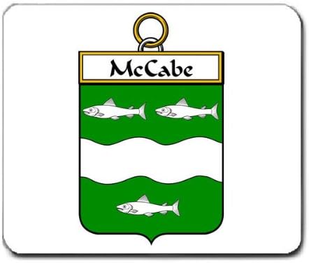 Amazon.com : McCabe Family Crest Coat of Arms Mouse Pad : Office Products