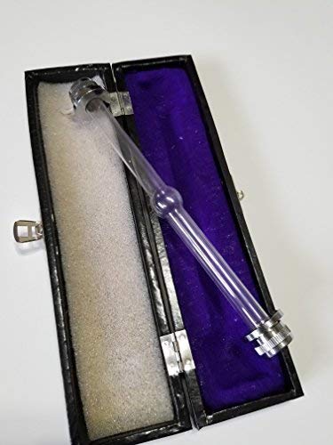 Borosilicate Glass Polarimeter 200mm Tube 20mL Sample Cell with Secured ...