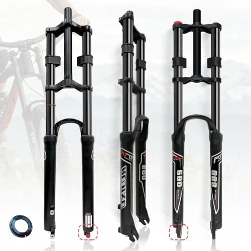 Amazon.com: Mountain Bike Fork 26/27.5/29 Inch Travel 145mm Downhill ...
