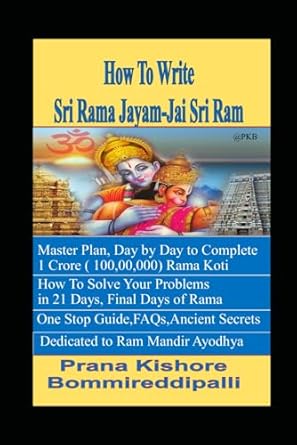 How to Write Sri Rama Jayam-Jai Sri Ram: Master Plan day Wise, Age Wise ...