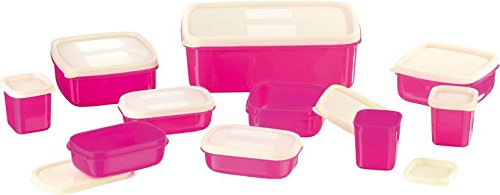 Buy Mastercook Plastic Storage Container, 100 ml, Multicolor, Pack Of ...