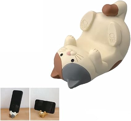 Amazon.com: Suillty Cute Cat Animal Cell Phone Stand for Desk ...