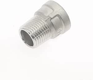 Amazon.co.jp: 1 PC 304 Stainless Steel Pipe Fittings, Hydrogen BSP Male ...