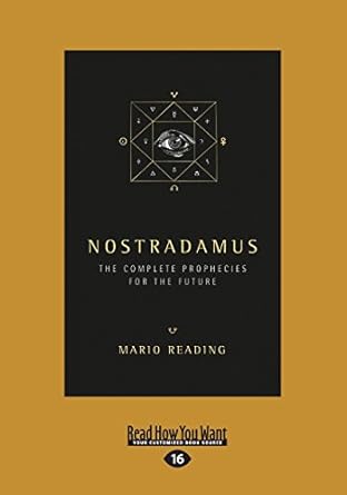 Nostradamus: The Complete Prophecies for the Future: Reading, Mario ...