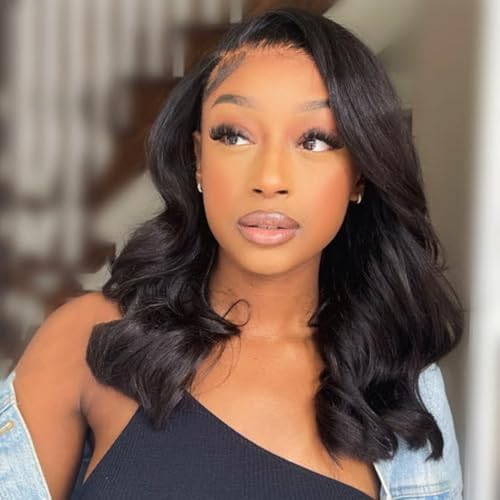 Amazon.com : WestKiss Glueless Short Bob Wig Ready to Wear 5x7 Closure ...