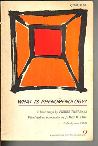 What Is Phenomenology?: Books - Amazon.ca