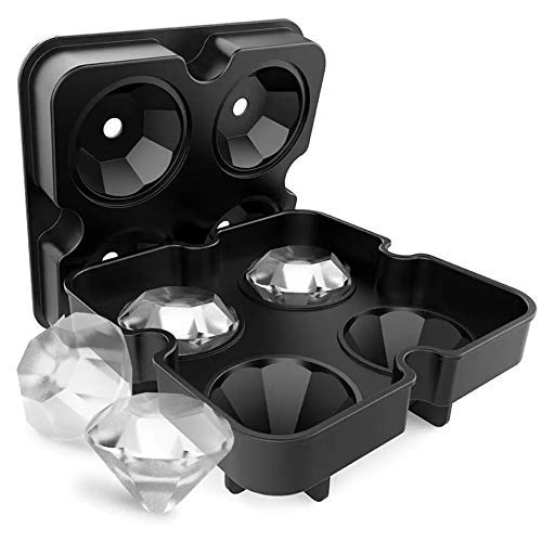 Buy AUM Ice Cube Mould and Tray Big Plastic Ice-Cube Ball Brick Maker ...