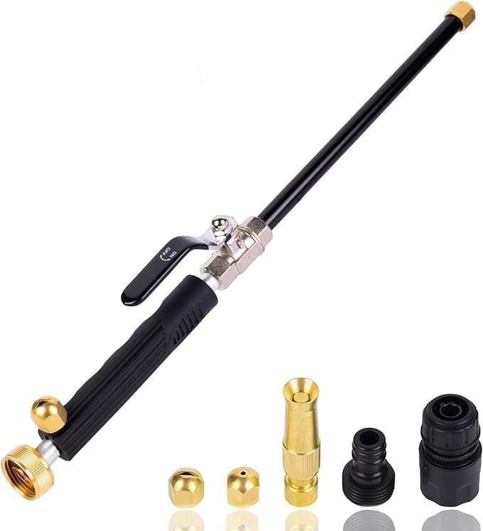 Amazon.com: High Pressure Jet Nozzle Power Washer Wand for Garden Hose ...
