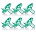 Amazon.com : Philips Avent Soothie Pacifier, 0-3 Months, Green - 6 Pack ...