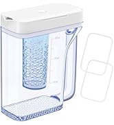 Amazon.com: Upgraded DA97-17395B Refrigerator Water Pitcher Compatible ...