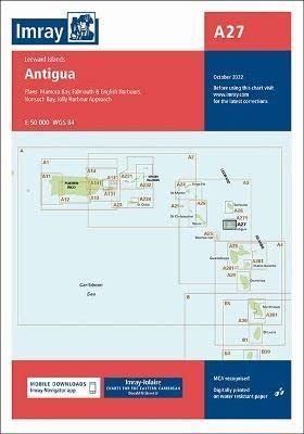 Imray Chart A27: Antigua (Lolaire Charts): Amazon.co.uk: Imray ...