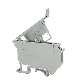 50Pcs UK5 for HESI Din Rail Type Fuse Terminal Blocks 4mm Square Pure ...