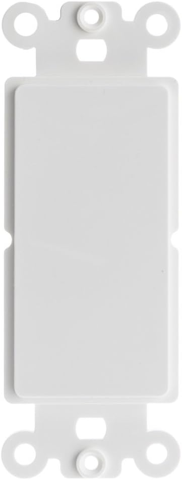 Amazon.com: Decora Wall Plate Insert, White, Blank : Electronics