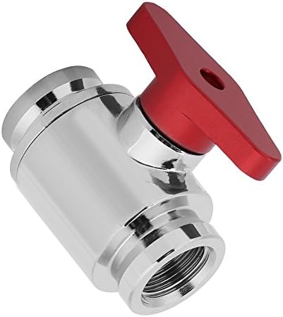 Buy Bewinner Water Cooling Valve G1/4 Internal Threads Valves Water ...