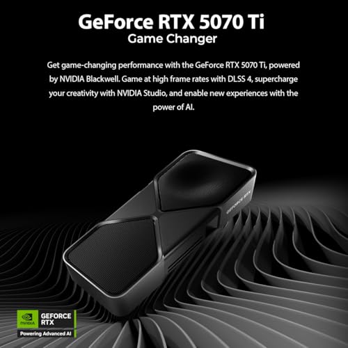 YEYIAN Gaming PC. Ryzen 7 7800X3D, RTX 5070 Ti 16GB GDDR7, 2 TB NVMe ...