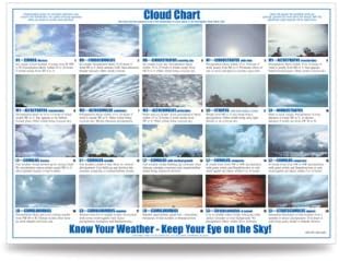 Amazon.com: Cloud Chart Laminated: Prints: Posters & Prints
