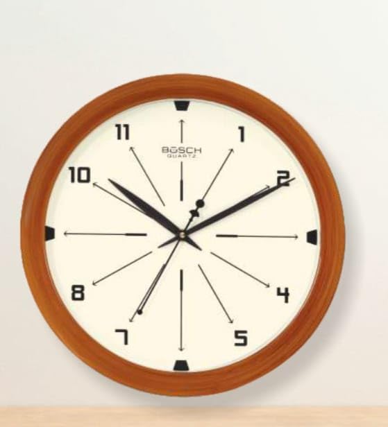 Buy Bosch Quartz Wall Clock, Modal No:247,Office/Living Wall Clock ...