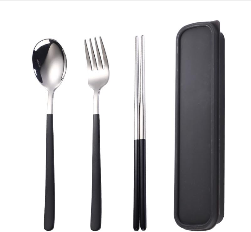 Amazon.co.jp: MONTOMAY【食品衛生法届け出済】キャンプ 食器 アウトドア キャンプ カトラリー セット スプーン フォーク 箸 ナイフ ステンレス製 バーベキュー キャンプ ...