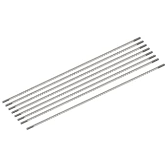 uxcell 8pcs Push Rod Connector Double End Threaded Rod 304 Stainless ...