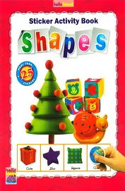 Shapes Sticker Activity Book More Than 25 Stickers: Sanjay Dhiman ...
