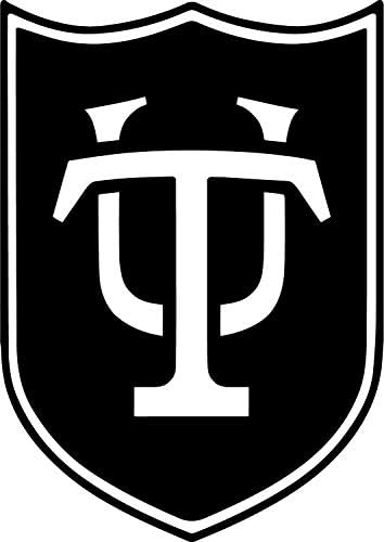 Amazon.com: Tulane University TU Shield Logo Stickers Symbol 5.5 ...