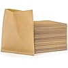 Amazon.com: 200 Pack Kraft Paper Sandwich & Cookie Bags, Greaseproof ...