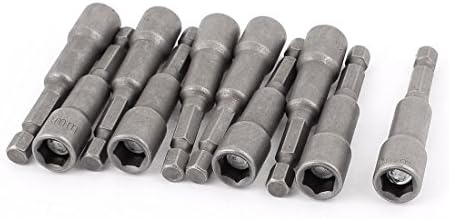 UPTODATETOOLS 10mm Magnetic Hex Socket 65mm/2.56", 1/4" Hex Shank ...
