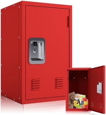 Amazon.com: BUTISOW Metal Locker, Lockers, Lockable Storage Cabinet ...