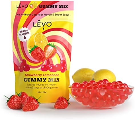 Amazon.com : LĒVO Gummy Mix - Strawberry Lemonade - Make Your Own ...