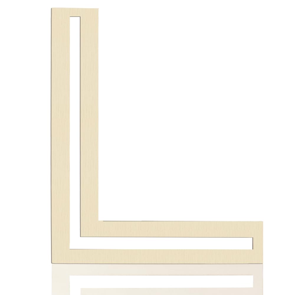 Amazon.com: Wooden Letters 12 Inch,1/5 Inch Thick Large Wood Letter L ...
