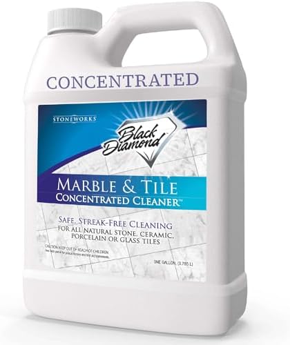 Black Diamond Stoneworks MARBLE & TILE FLOOR CLEANER. Great for Ceramic ...