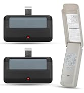 380UT for Chamberlain klik5u-bk2 klik3u-bk Garage Door Opener Remote ...