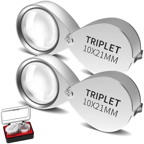 Amazon.com: Frienda 3 Pieces Jewelers Eye Loupe Set 10X, 20X and 30X ...