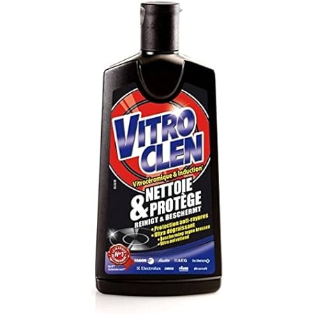 Vitroclen - 3 in 1, nettoyant crème vitrocéramique et à induction - Le ...