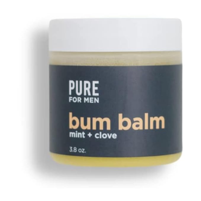 Amazon.com : Pure for Men Bum Balm | Eco Friendly Raw Lotion for Men ...