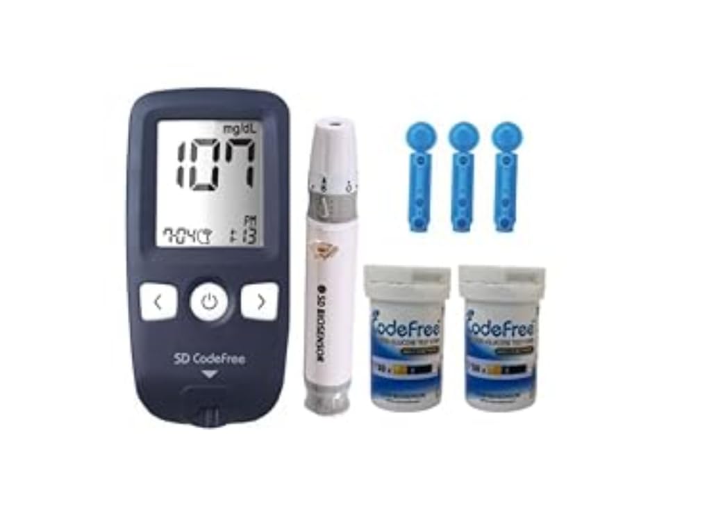 SD Codefree Glucometer Machine | Easy & Accurate Testing Of Blood ...