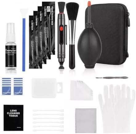 AUTOWT Camera Cleaning Kit - 35 Pieces Professional DSLR Camera ...