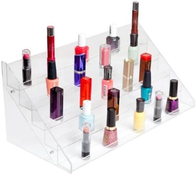 Amazon.com : Nail Polish Rack Organizer To Display Fingernail Supplies ...