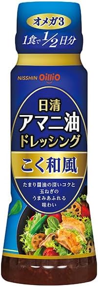 Amazon.co.jp: Nissin Olio Nissin Linseed Oil Dressing, Japanese Style ...