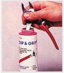 Amazon.com: Dip And Grip (Black) Rubberized Plastic Coating Tool ...