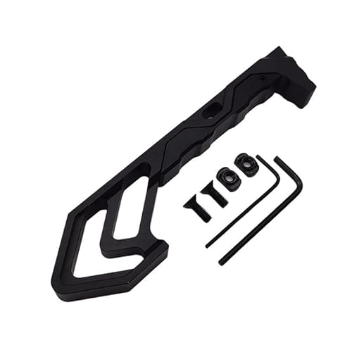 AWETHE Tactical Aluminum Mini Handstop CNC Rifle Airsoft Foregrip Grip ...