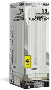 Feit Electric BPPLD13 Quad FLUOR LAMP 13W - Amazon.com