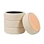 Zedelmaier Runder Teddy Hocker mit Stauraum - Sitzhocker, Schminktisch ...