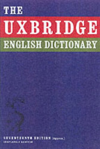 Uxbridge English Dictionary: Naismith, Jon, Brooke-Taylor, Tim, Cryer ...